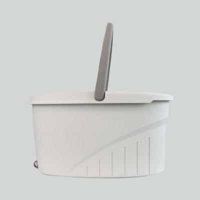 China Home Space 360 Rotating Round Head Mop And Bucket Set 46*28*25 CM YB 8017 for sale