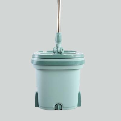 China 360 Rotating Stainless Steel Mop And Bucket Set For Home Spin Mop Set STR 8023 for sale