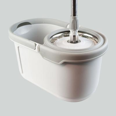 China Household 360 Spin Mop And Bucket Set With Telescopic Rod Foot Operated Hand Pressed for sale
