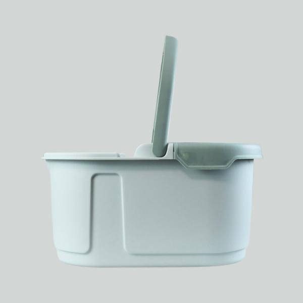 Quality ISO9001 Microfiber Cloth 360 Spin Mop Bucket Set Rotary Mop Bathroom Set And for sale