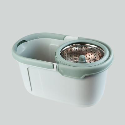 China ISO9001 Microfiber Cloth 360 Spin Mop Bucket Set Rotary Mop Bathroom Set And Bucket for sale
