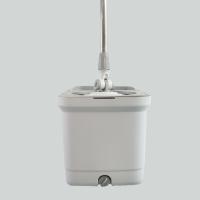 Quality Magic Microfiber Floor Cleaning Telescopic Spin And Mop Bucket 360 Degree for sale