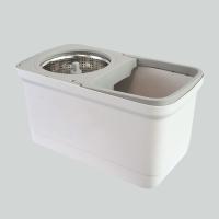 Quality Round Floor Cleaning Spin Mop Bucket Set 6L 46*25*24 CM With Mop Refill for sale