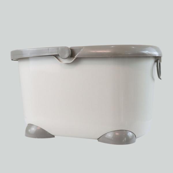 Quality Magic Smart Round Rotating Mop And Bucket 6L Kitchen Floor Easy Wring With for sale