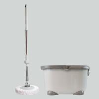 Quality Magic Smart Round Rotating Mop And Bucket 6L Kitchen Floor Easy Wring With for sale