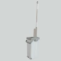 Quality Super Flat Squeeze Mop And Bucket 360 Degree 2 Sided Floor Cleaning Magic Mop for sale
