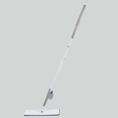 China Wet Dry Floor Cleaner Flat Mop And Bucket Set Horizontal Washable Squeeze Mop for sale