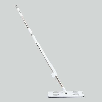 China Self Squeezing Microfiber Hand Free Flat Squeeze Mop 1.36M Length for sale