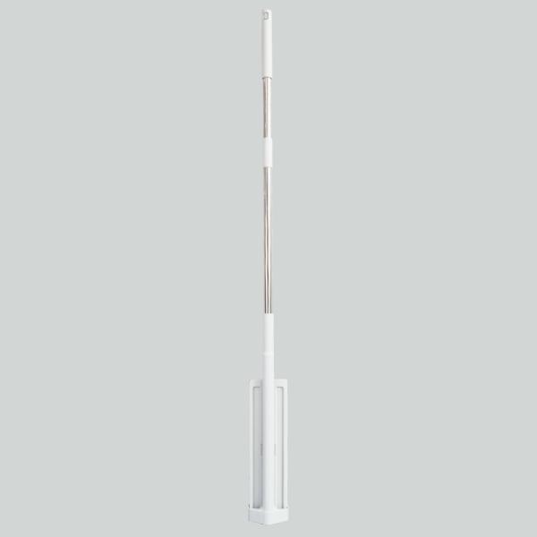 Quality 360° Hands Free Microfiber Self Wringing Flat Mop 1 Scraper Tile Floor Cleaning for sale