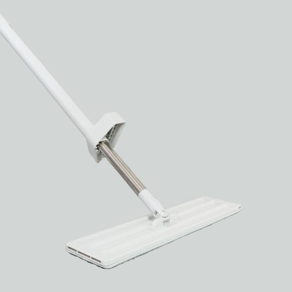 Quality Quality Steel Telescopic Rod Microfiber Flat Mop Thickened Handsfree Detachable Design for sale