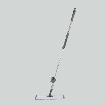 China 50cm Large Hands Free Squeeze Mop Without Hand Washing Microfiber Floor Squeeze Mop for sale