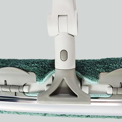 China Rotatable Adjustable Window Cleaning Mop Squeegee For Wall Ceiling Floor Washable Triangle Microfiber Mop for sale
