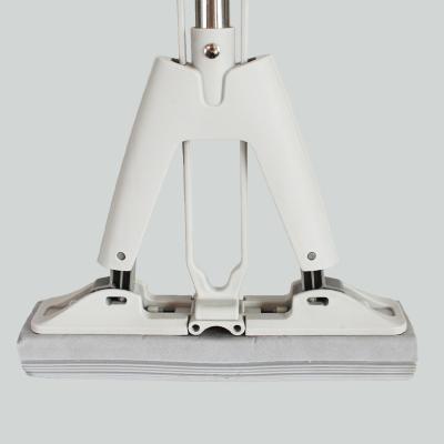 China Housewares Cleaning Tools Floor Clean Super Pva Mop Flat Hand Free Squeeze Self Stand for sale