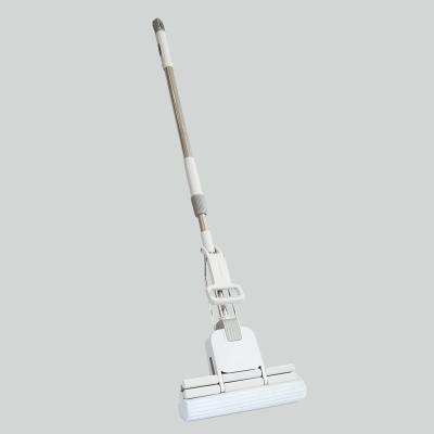 China Easy Cleaning Quick Release Squeeze Super Pva Sponge Mop Floor Cleaning Smart for sale