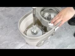 Manual Push Spin Floor Mop 360 Rotating Mop Mop Bucket Set For Hotel And Dinning Room