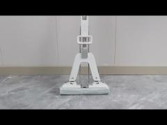 Self Wringing Floor Cleaning Magic Pva Mop Wide Roller Sponge Head With Stainless Steel And Stainless Pole