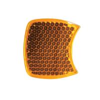 China Custom Scooter Reflex Reflectors E-Mark Amber White Ultrasonic Welding 5000 MOQ for sale