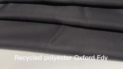 China RECYCLED POLY 150D oxford for outdoor suits polyester fabric for sale