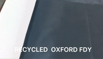 China handbag computer bag fabric Manufacturers wholesale  POLYESTER RECYCLED OXFORD fabric for sale
