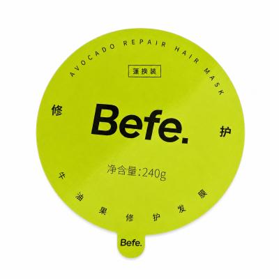 China 0.23–0.38 mm Custom Printed Composite Aluminum Foil Sealing Liner for PP, PE and PET Food & Cosmetic Containers for sale