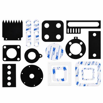 China 3–300 Mm Silicone custom rubber gaskets Insulating Wear Resistant Aging Resistant Seals For Machinery Electronics Medical Equipment Automotive for sale