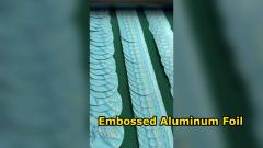 Embossed Aluminum Foil for Food Packaging Sealing