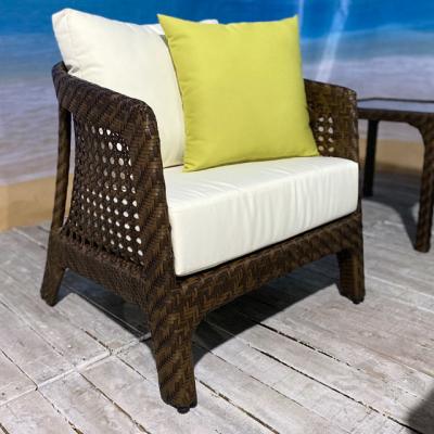 Cina Crea un' oasi all' aperto con un set di patio in rotino moderno e divani in alluminio in vendita