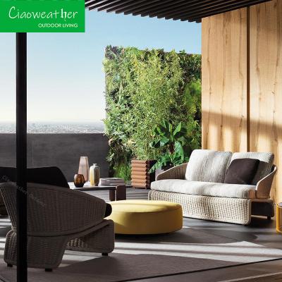 China Embalagem de correio Simples Sofá de Rattan Moderno à venda