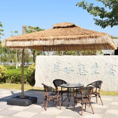 中国 オーダーメイド カラー 草の傘 屋外 庭園 庭園 ホテル 日焼け止め 販売のため