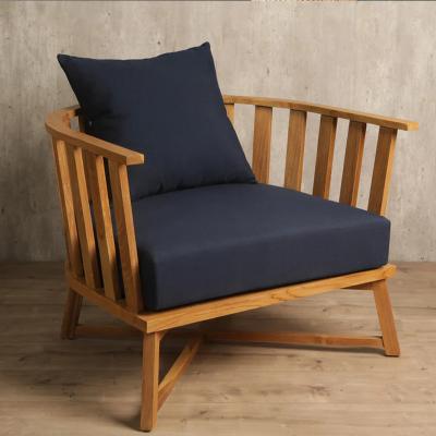 China Outdoor patio meubels Teakhout Tuinchaise Loungesofa Set met prijzen en postverpakking N Te koop