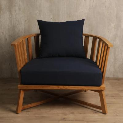 China Outdoor patio meubels Teakhout Tuinchaise Loungesofa Set met prijzen en postverpakking N Te koop