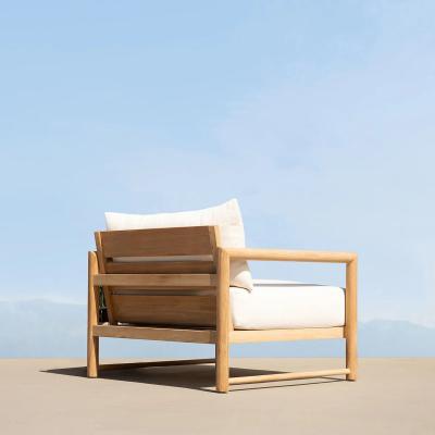 Cina SO1010TW Villa Arredamento esterno Patio in teak moderno Set con divano Set in vendita