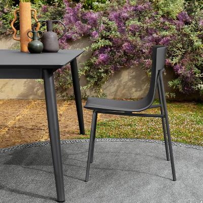 China Gepersonaliseerde kleur Antieke houten patio tuin touw stoel Leisure stijl Outdoor lounge meubels voor de tuin set Te koop