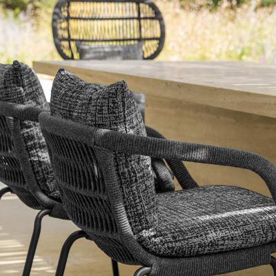China Geen opvouwbare aangepaste kleuren patio meubels Tuin stoelen voor restaurant Leisure Aluminium stoel Te koop