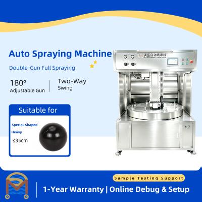 China Automatic Spray Painting Machine, Coating Equipment for Plastic Toy Ball Surface Spraying for sale