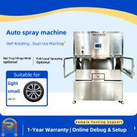 China Automatic Spray Painting Machine, Coating Equipment for Tire Surface Spraying for sale