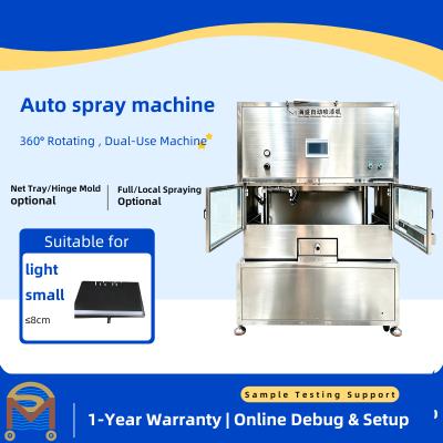 China Automatic Spray Painting Machine with 7-Axis Precision Spray and 360° Rotation Spraying for Valve Nozzle Coating Equipment for sale
