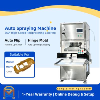 China 7-Axis Automatic Spray Painting Machine for Hinge Molds | 200X7B with 360 Rotation ±0.2MM Accuracy for sale