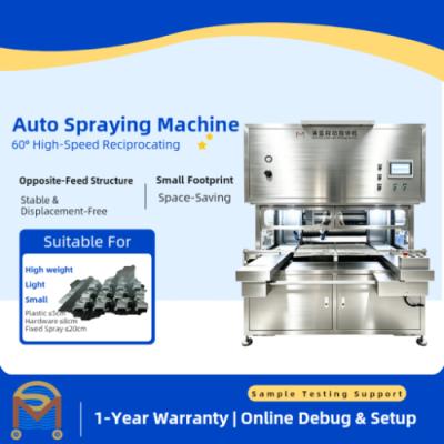 China Mansheng Automated Coating Machine for Metal Hardware Oil Glaze Surface Processing Spray Painting Equipment for sale