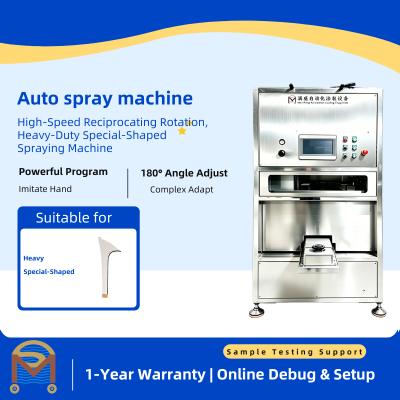 China Automatic Spray Painting Machine Coating Equipment for White Shoe Heels Spraying for sale