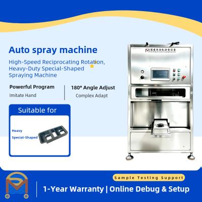 China Intelligent Spray Coating Machine for Auto Interior Panels | 360° Rotating Dual-Station Coating Equipment for sale