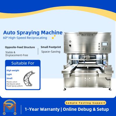 China Automatic Spray Painting Device for Curved Plastic Automotive Parts Surface Coating for sale
