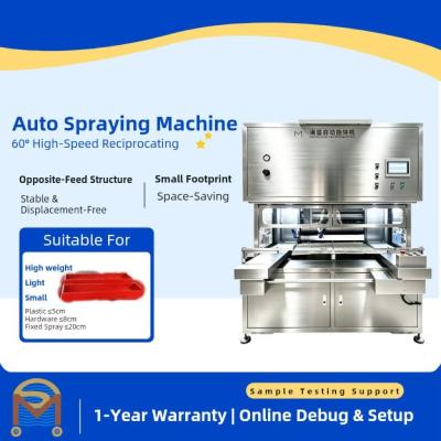 China 600X5B Five-Axis Closed-Loop Stepper Spray Machine with HIWIN Guide Rails & NSK Bearings for Dual Independent Spray Guns for sale