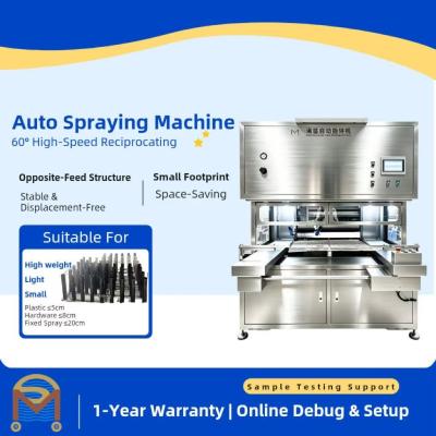 China 600X5B Five-Axis Dual-Gun Automatic Spray Painting Machine 360-Degree Rotary Coating System for sale