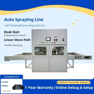 China Intelligent Automated Coating Machine for Automotive Emblems Surface Spraying Equipment for sale