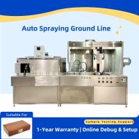 China High-Performance Automated Spraying Solution for Wooden Rectangular Boxes for sale