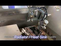 metal flow divider surface automatic spray painting equipment for industrial paint coating