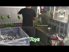 plastic toy surface automatic spray painting machine for water based paint application