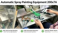 Automated Spray Paint Machine For Toys