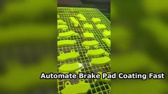 Compact Brake Pad Automated Coating Production Line